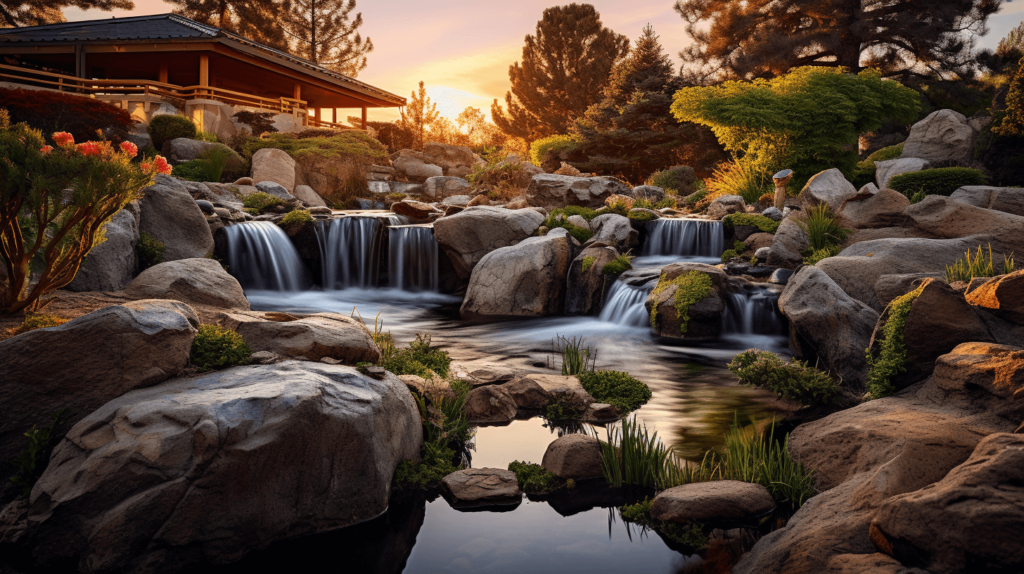 Custom Formal Waterfalls: Elegant Outdoor Transformation